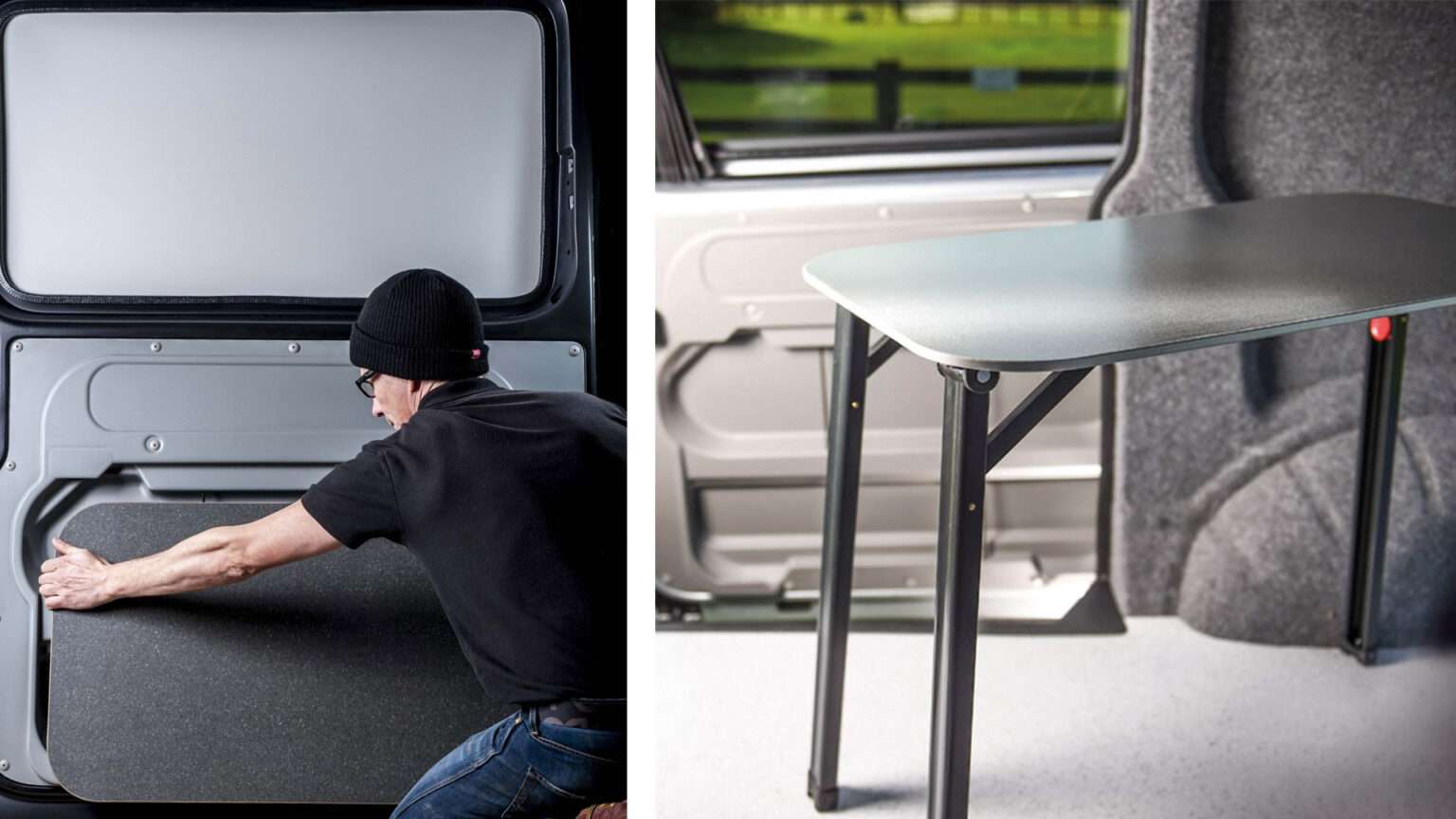 Chairs pods Vanshades & the Loc8 Table for vw t5 and vw t6